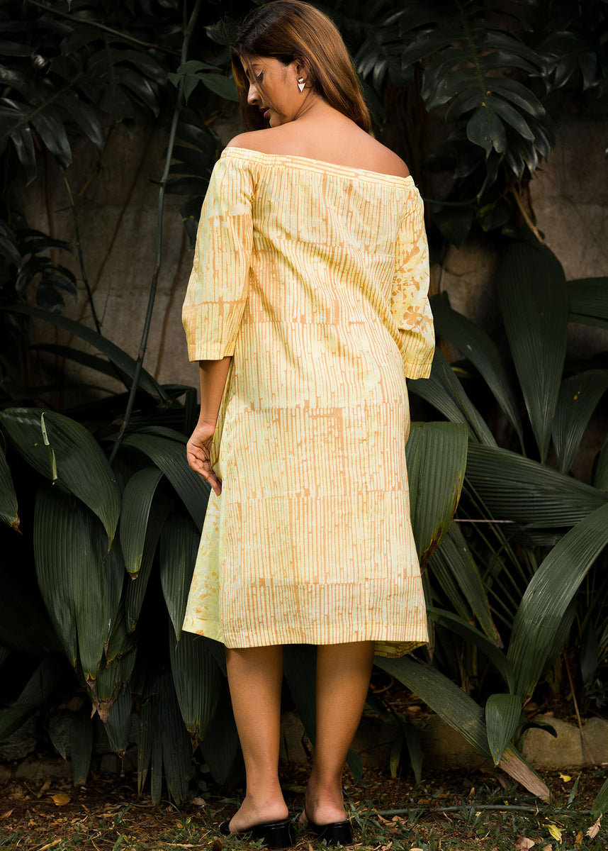 Loose Off-Shoulder Dress